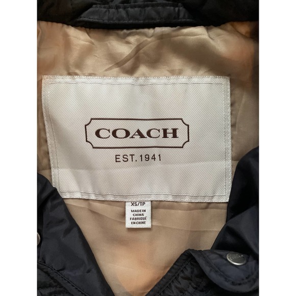 Coach | Jackets & Coats | Coach Signature Quilted Jacket Puffer Classic ...